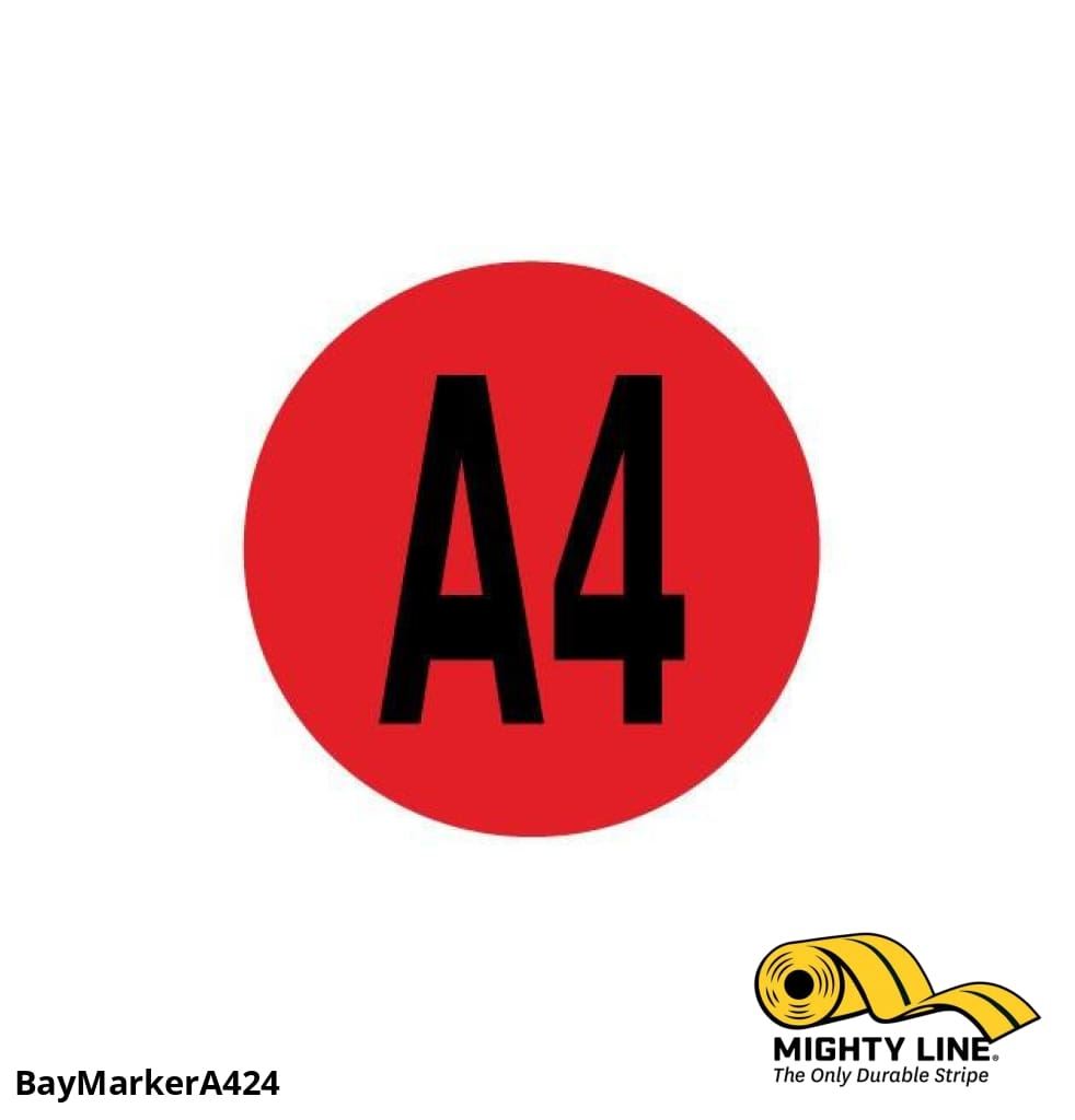 Bay Marking Area Signs - 1 Sign - Floor Marking – Mighty Line Floor Tape